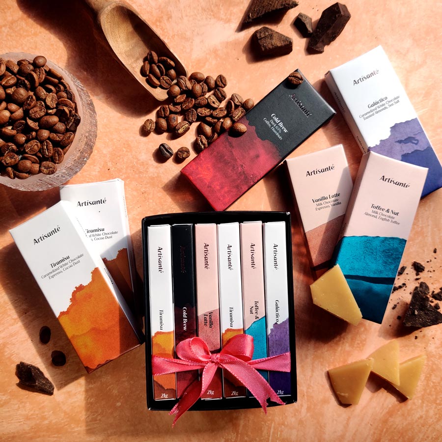 Buy Best Chocolate Sampler Packs Online In India – Artisanté.in