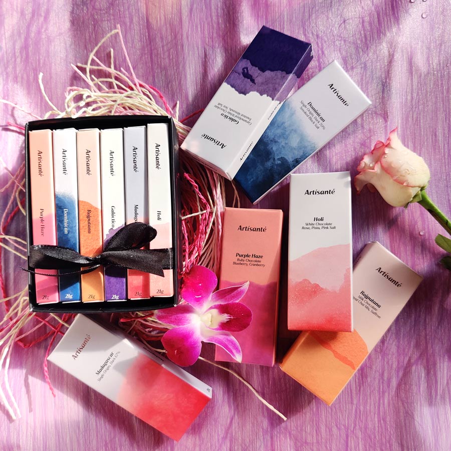 Buy Best Chocolate Sampler Packs Online In India – Artisanté.in