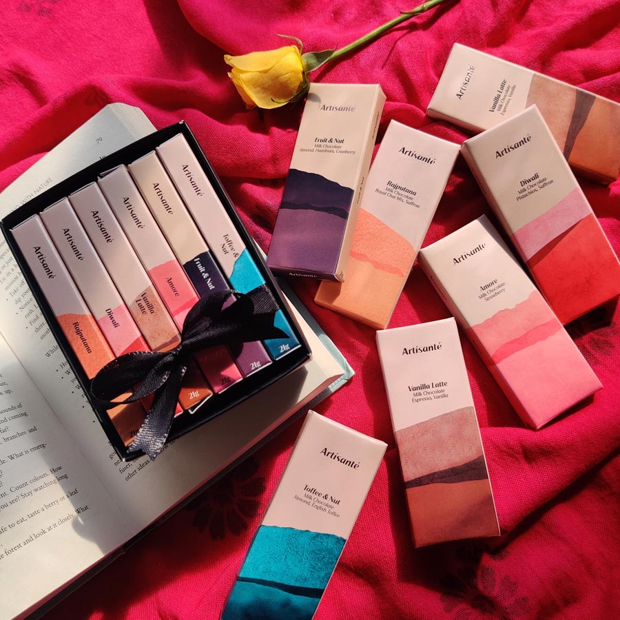 Buy Best Chocolate Sampler Packs Online In India – Artisanté.in